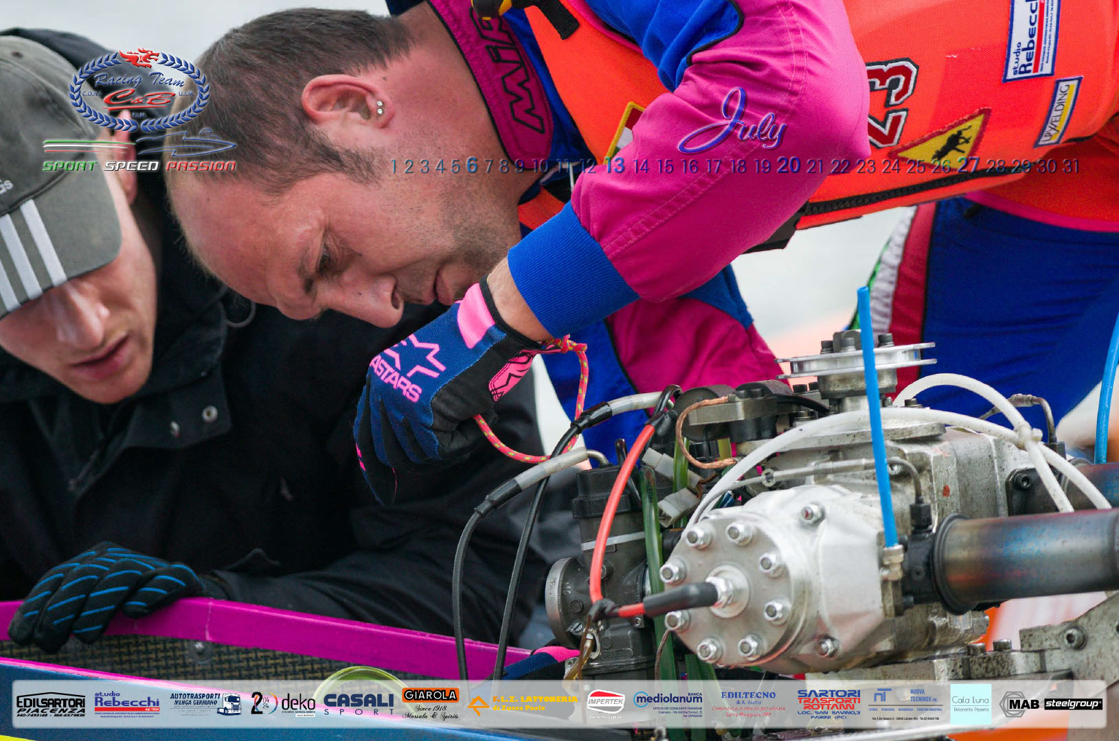 Kalendář HydroGP 2025 – Max Cremona trojnásobný mistr světa