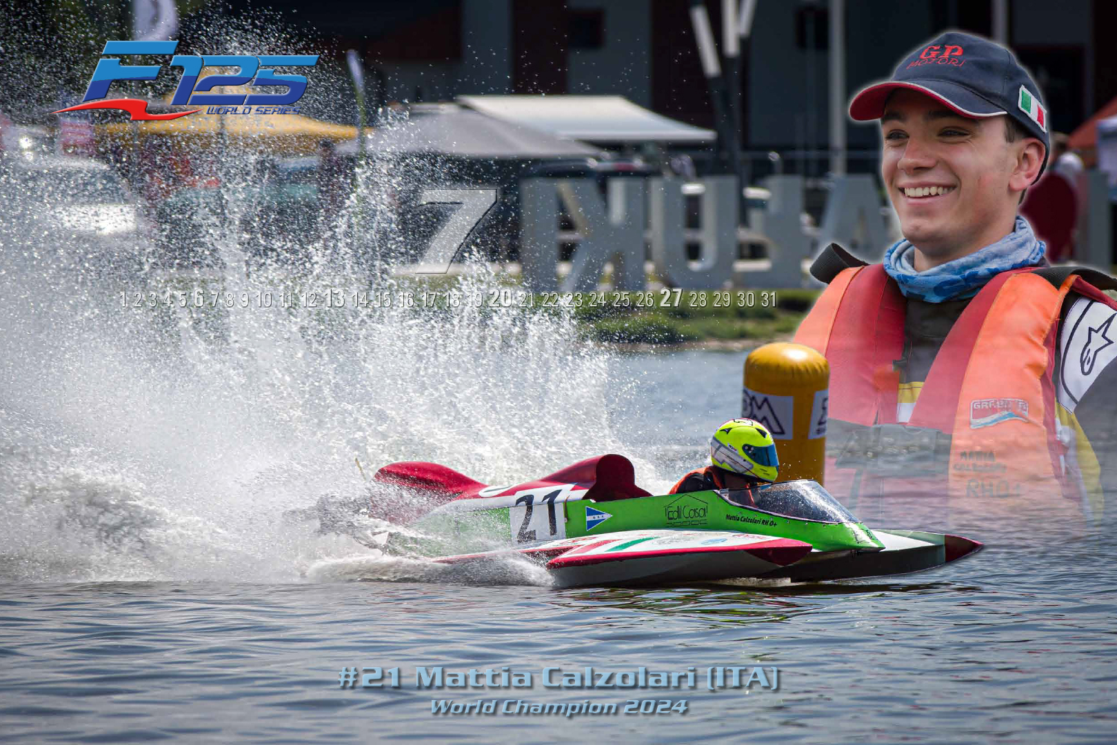 Kalendář HydroGP – UIM F125 a F250 World Championship 2025