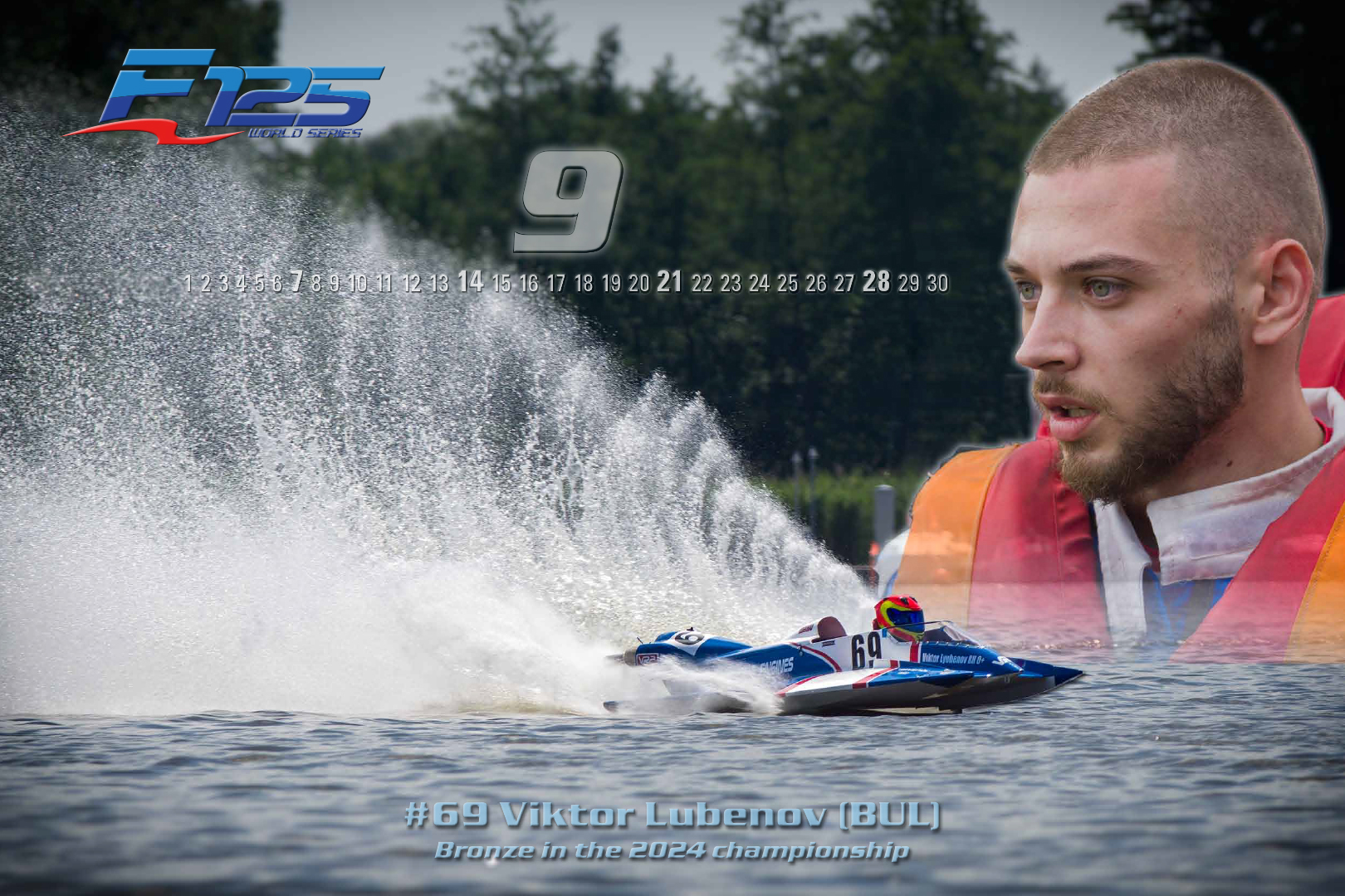 Kalendář HydroGP – UIM F125 a F250 World Championship 2025